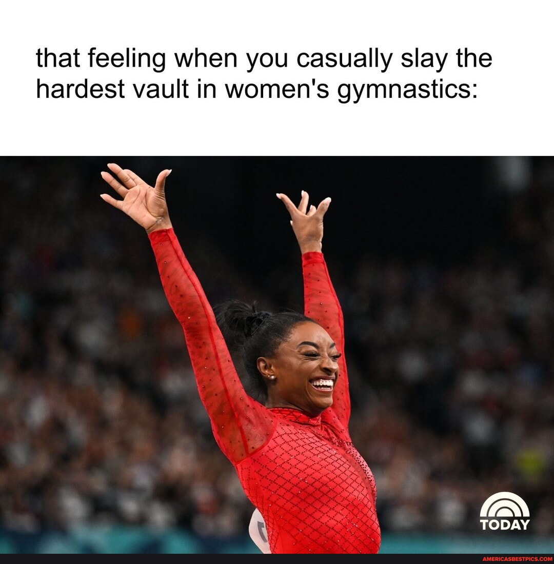 Simone Biles performed her iconic namesake vault, the Yurchenko double ...