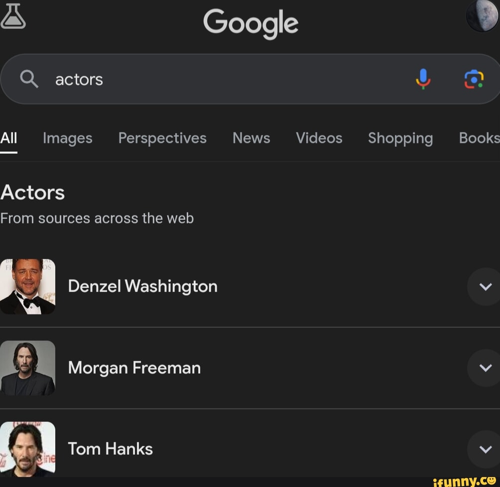 Google Q. actors All Images Perspectives Actors From sources across the ...