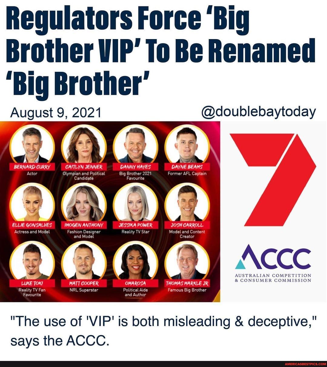 Regulators Force 'Big Brother VIP' To Be Renamed 'Big Brother' August 9 ...
