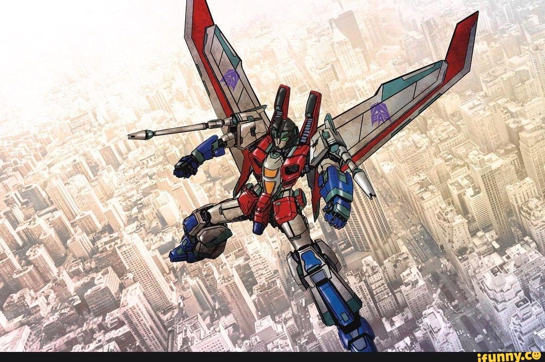 Transformers and Courage the Cowardly Dog art. - iFunny