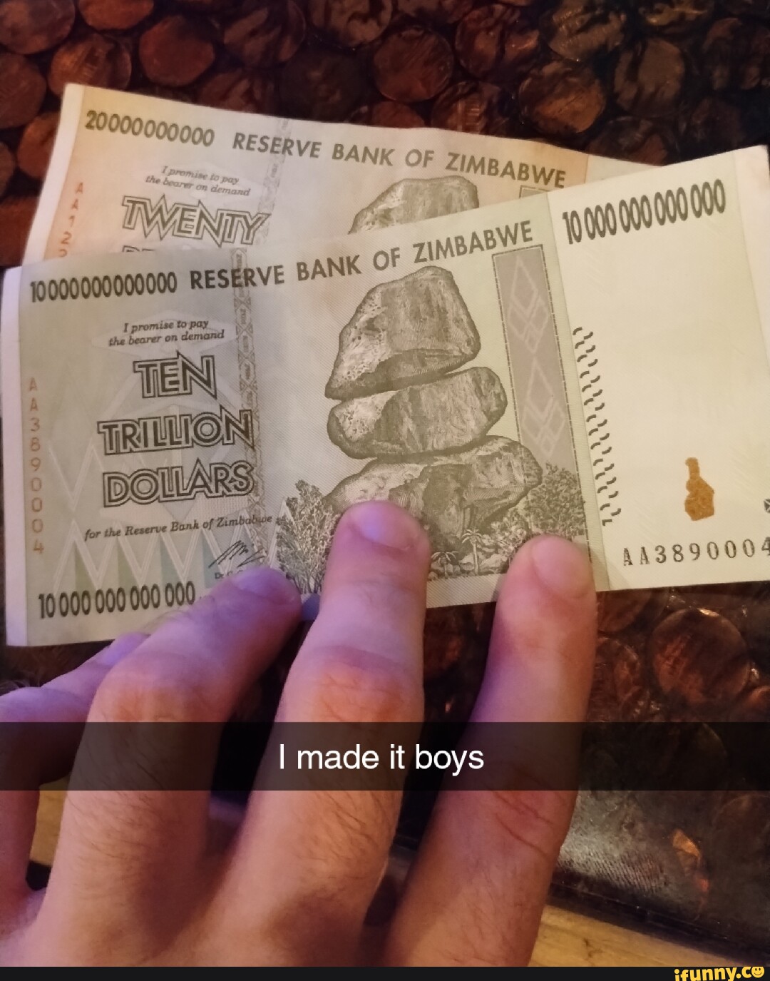 Ann 10000000000000 RESERVE BANK OF I promise to pay the bearer on ...