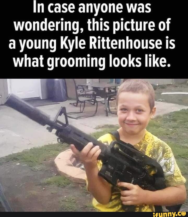 In case anyone was wondering, this picture of a young Kyle Rittenhouse ...