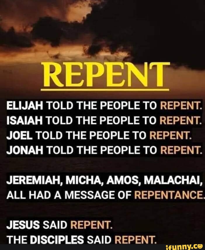 Repentance memes. Best Collection of funny Repentance pictures on iFunny