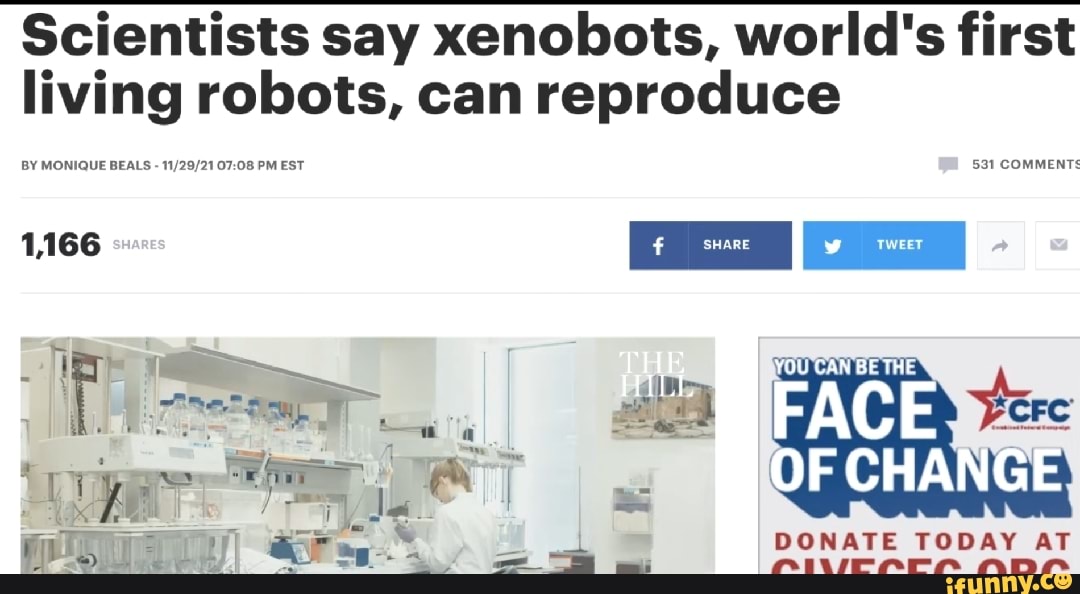 Scientists say xenobots, world's first living robots, can reproduce BY ...