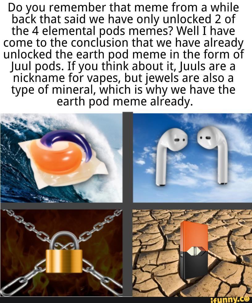 Do you remember that meme from a while back that said we have only ...