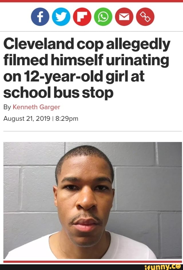 Cleveland cop allegedly filmed himself urinating on 12-year-old girl at ...