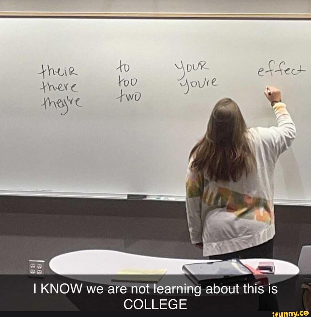 Were You KNOW we are not learning about this is - iFunny