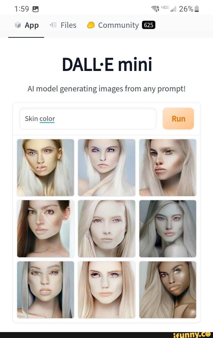 App Files Community mini Run Al model generating images from any prompt ...