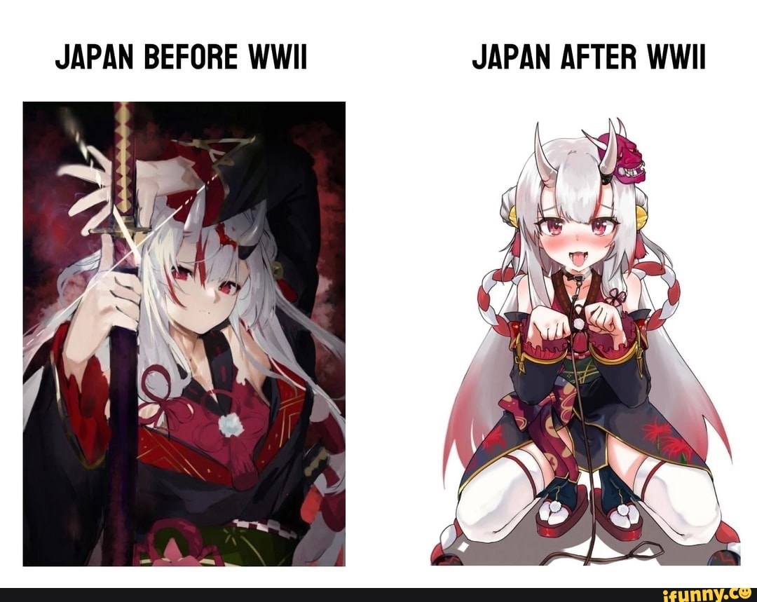 JAPAN BEFORE WWII JAPAN AFTER WWII - iFunny