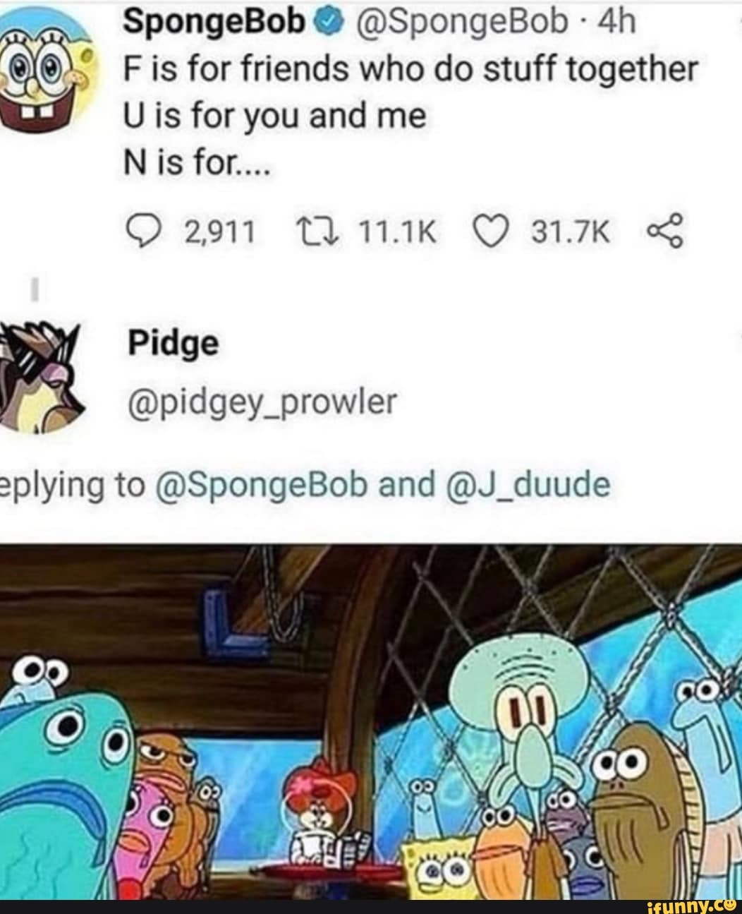 Friendship Meme Spongebob