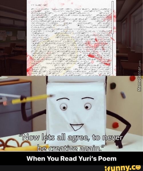 When You Read Yuri’s Poem - iFunny
