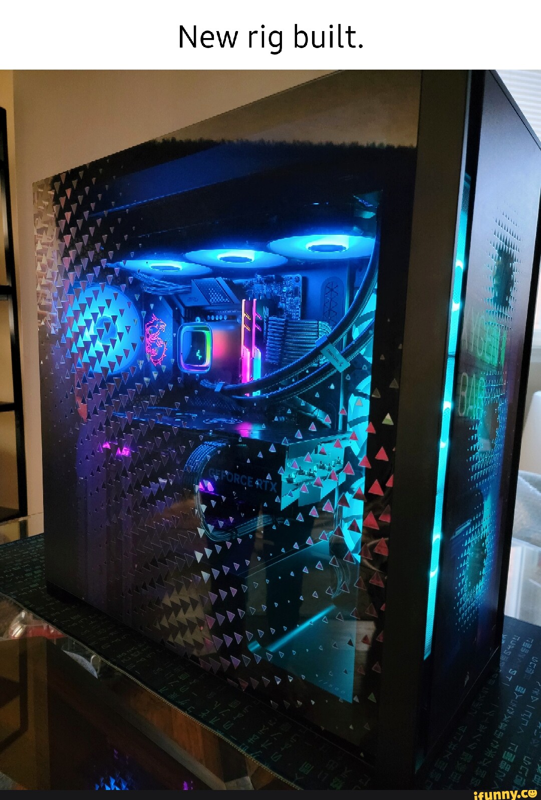 New rig built. - iFunny New rig built. - iFunny
