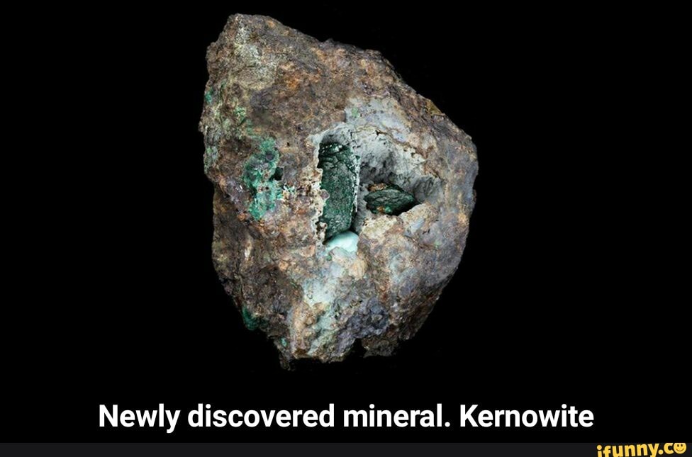 Newly discovered mineral. Kernowite - Newly discovered mineral ...