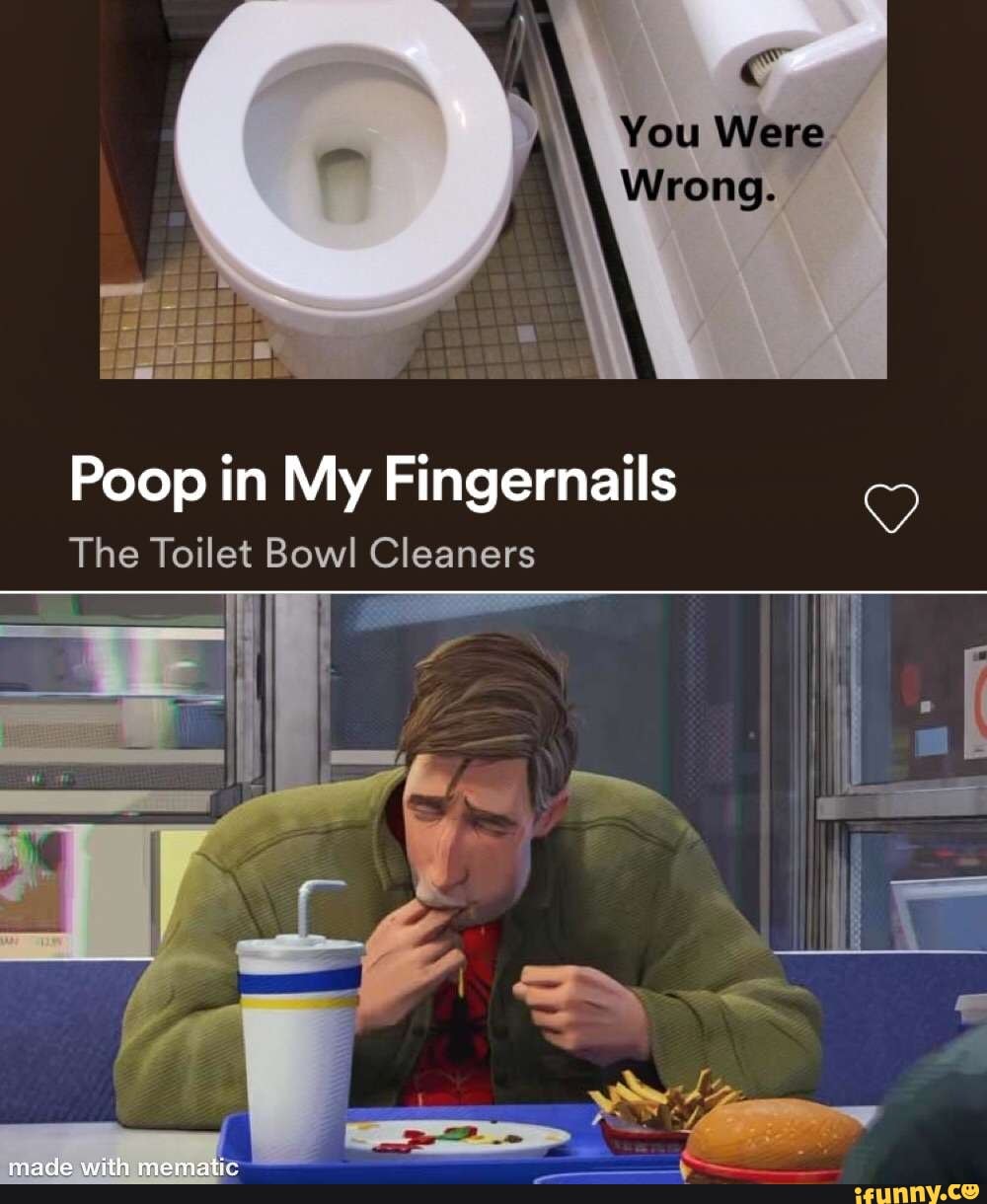 The Toilet Bowl Cleaners Poop In My Fingernails at Caitlin Gilles blog