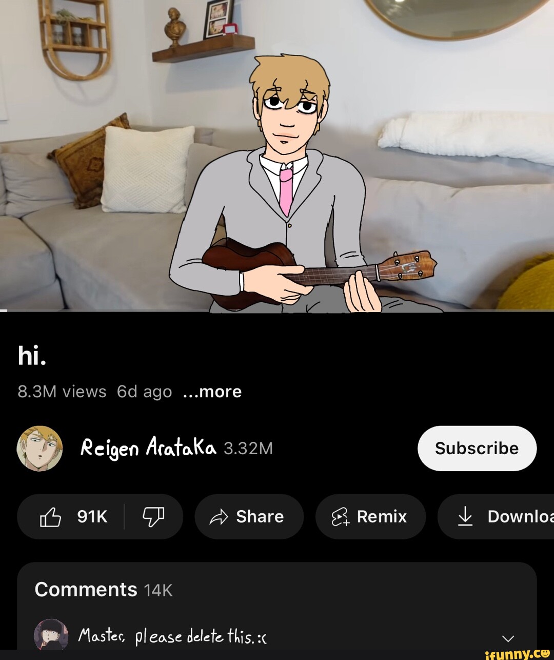 Reigen memes. Best Collection of funny Reigen pictures on iFunny