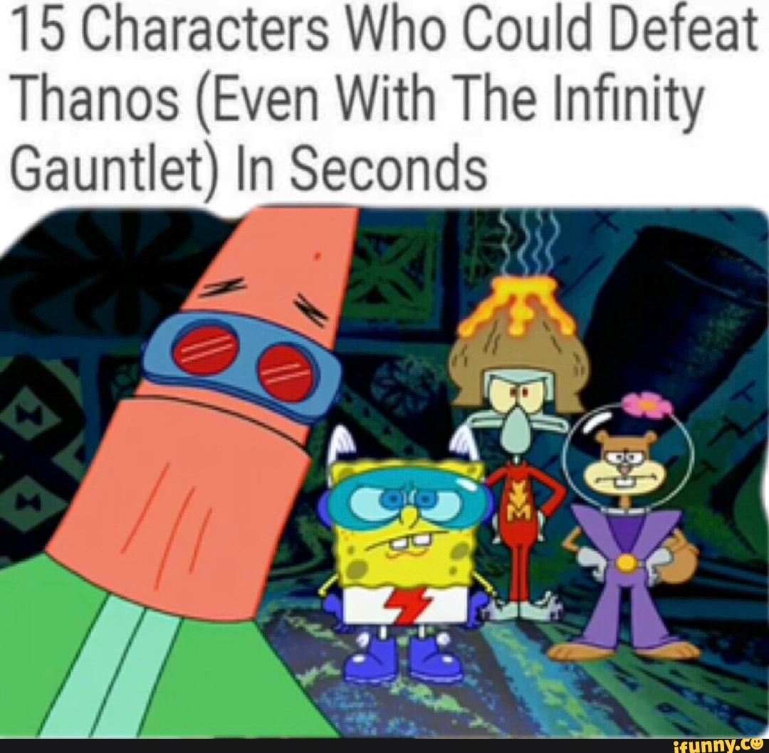 15 Characters Who Could Defeat Thanos (Even With The Inﬁnity Gauntlet ...