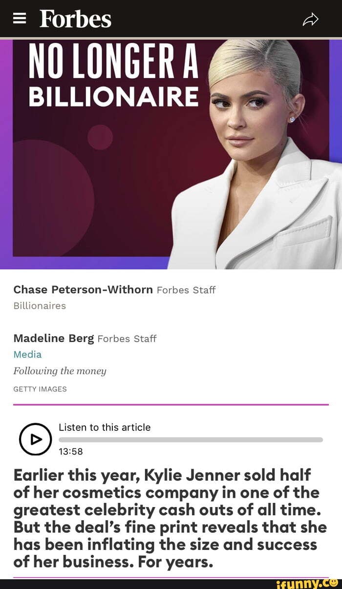 BILLIONAIRE Chase Peterson-Withorn Forbes Staff Billionaires Madeline ...