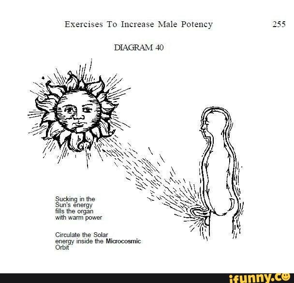 Exercises To Increase Male Potency 255 DIAGRAM 40 Sucking in the Sun's ...