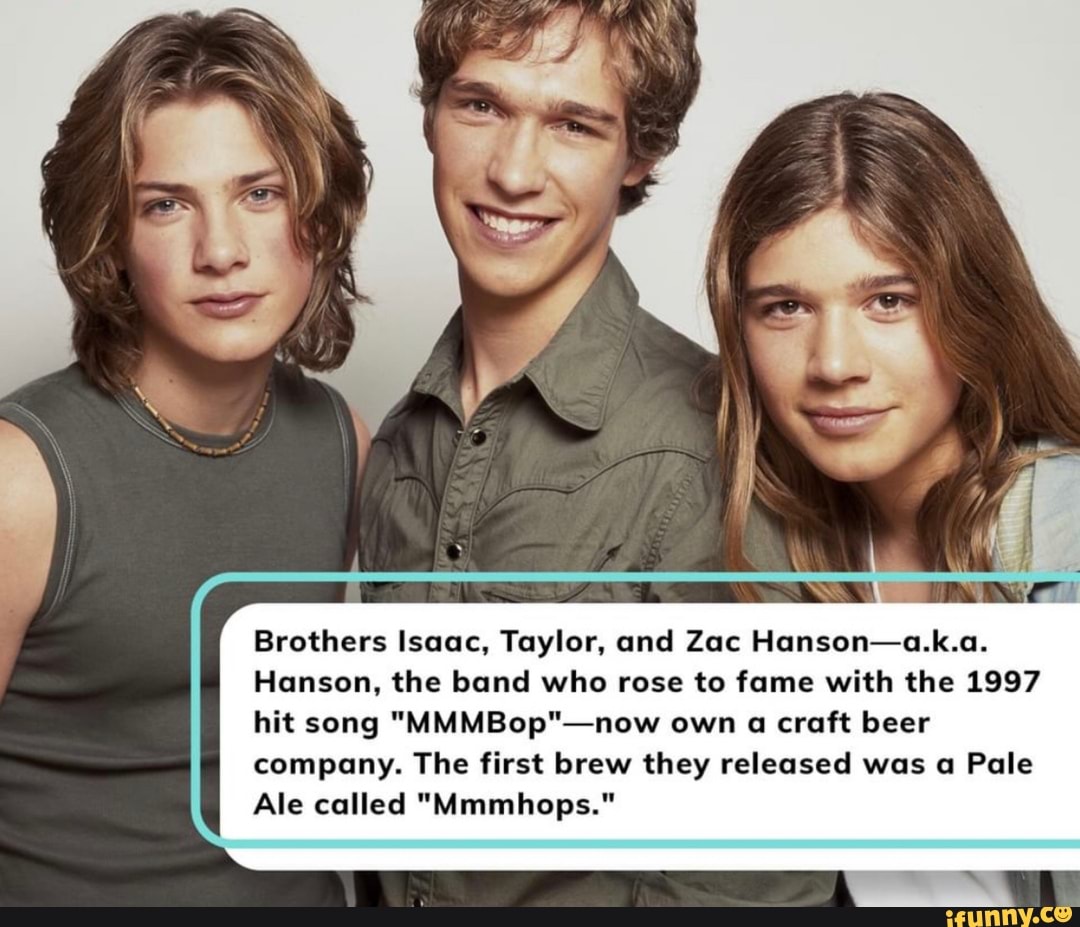 Brothers Isaac, Taylor, and Zac Hanson-a.k.a. Hanson, the band who rose ...