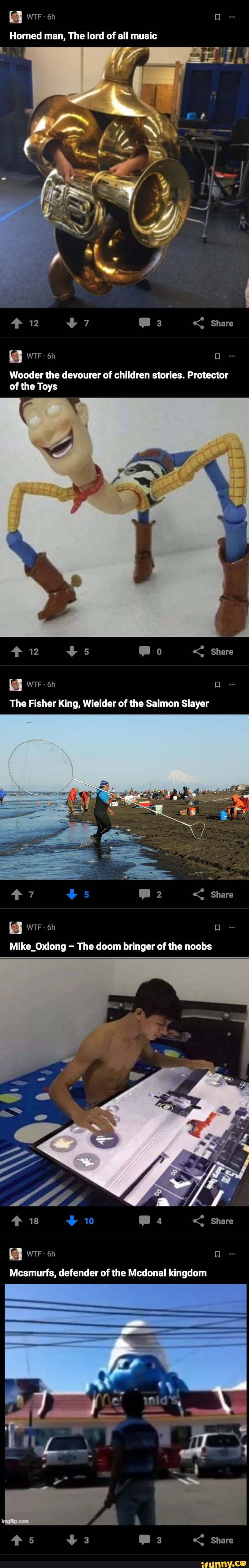 WTF Horned man, The lord of all music 12 @s Share WTF Wooder the ...