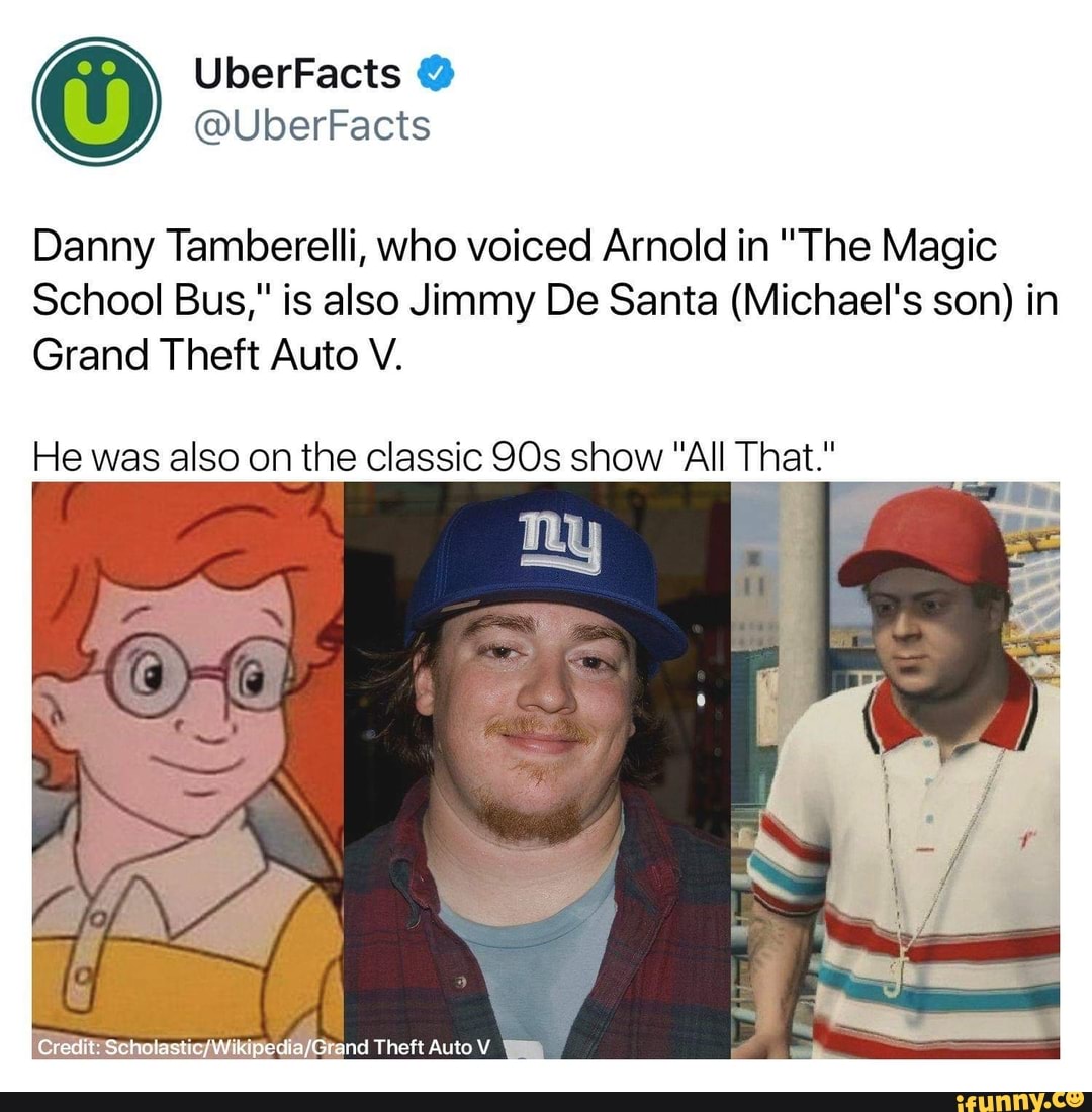 Danny Tamberelli, who voiced Arnold in "The Magic School Bus," is also ...