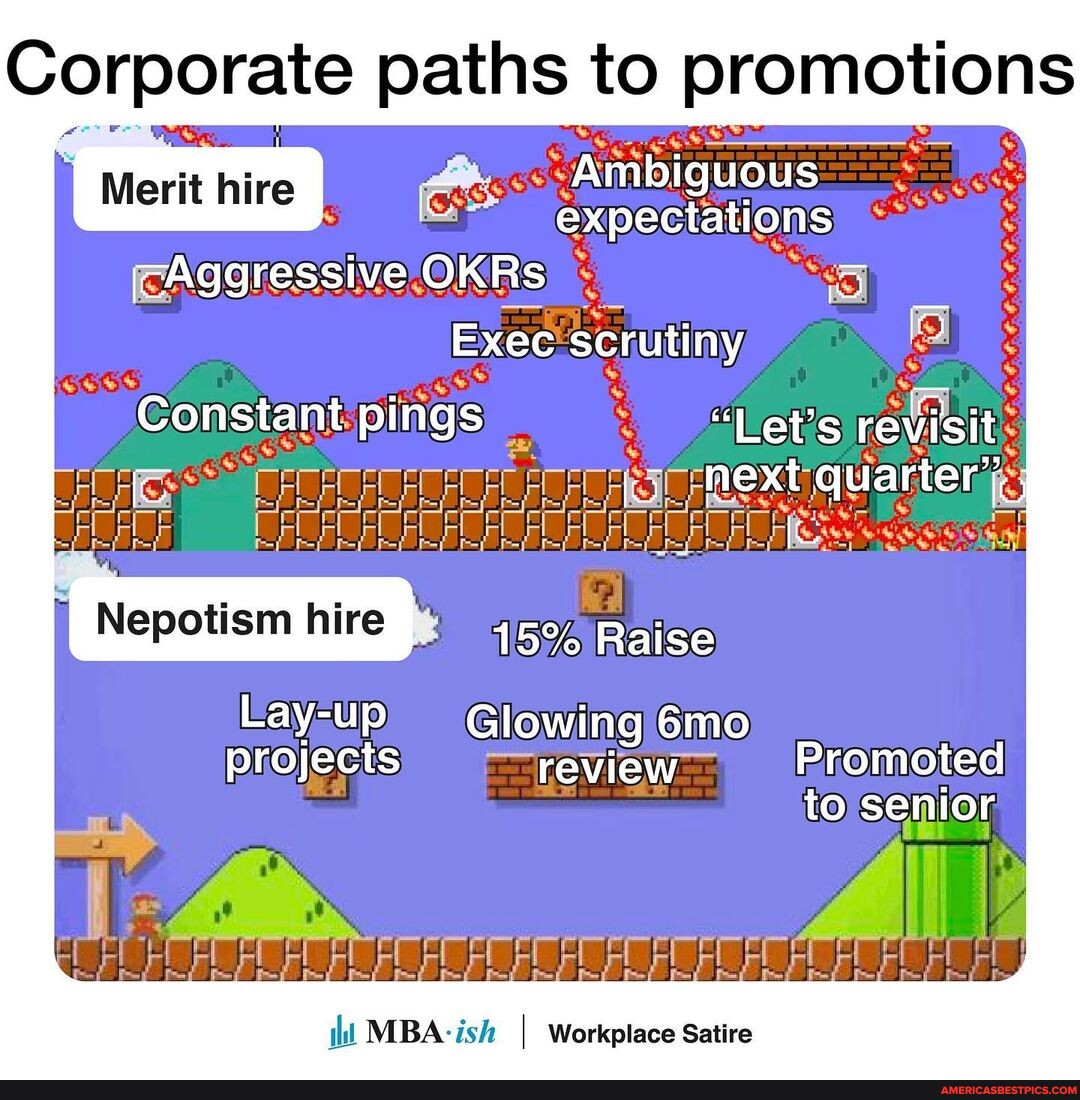 Seen this happen multiple times at companies that promote merit culture ...