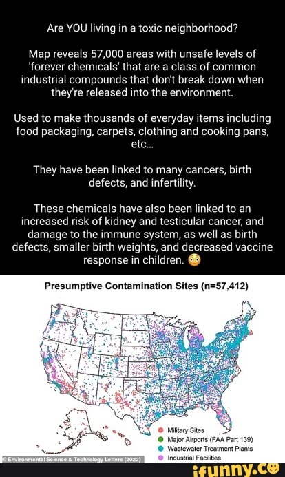 Are YOU living in a toxic neighborhood? Map reveals 57,000 areas with ...