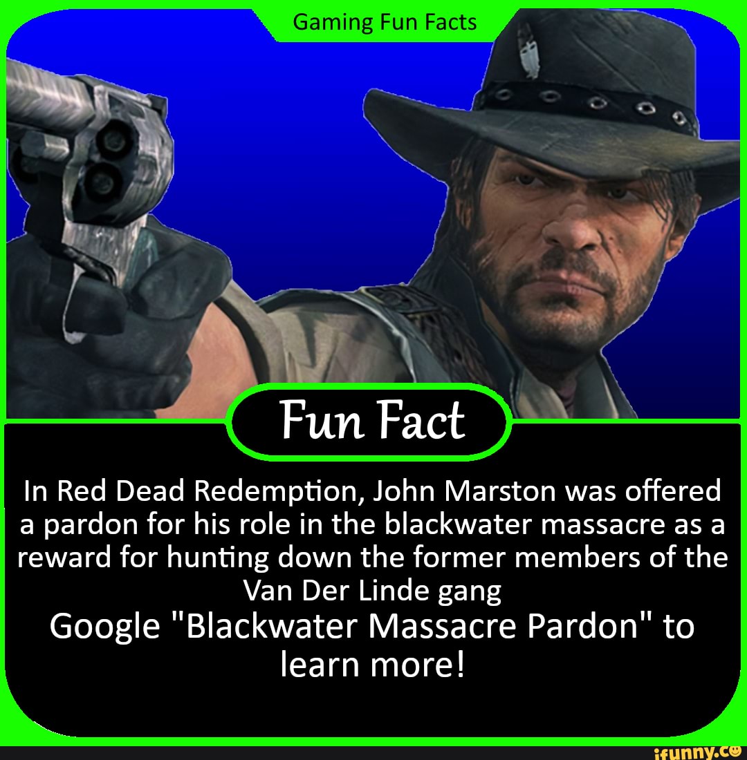 Gaming Fun Facts I ISS Fun Fact In Red Dead Redemption, John Marston ...