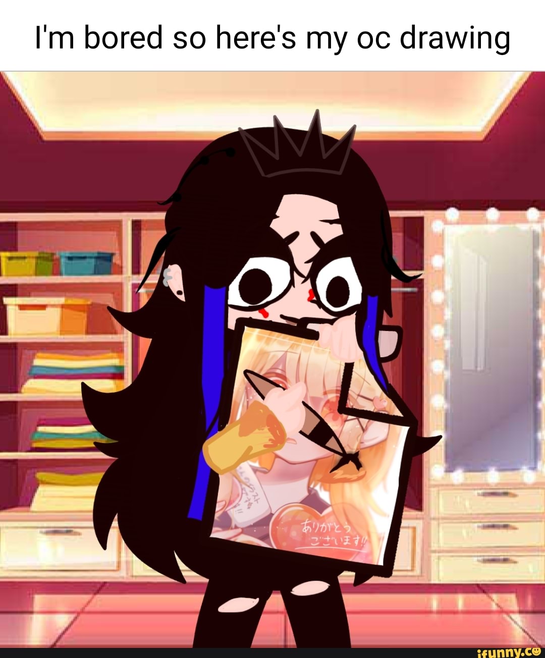 I'm bored so here's my oc drawing - iFunny