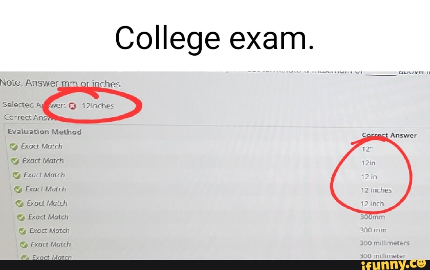 College exam. Answer Note: Answer, Selected Correct Ans Evaluation ...