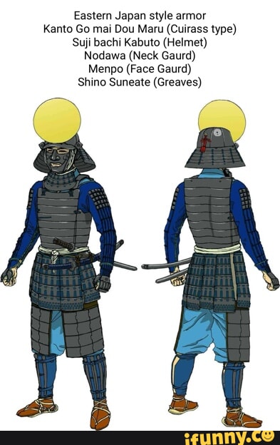 Eastern Japan style armor Kanto Go mai Dou Maru (Cuirass type) 'Sup ...