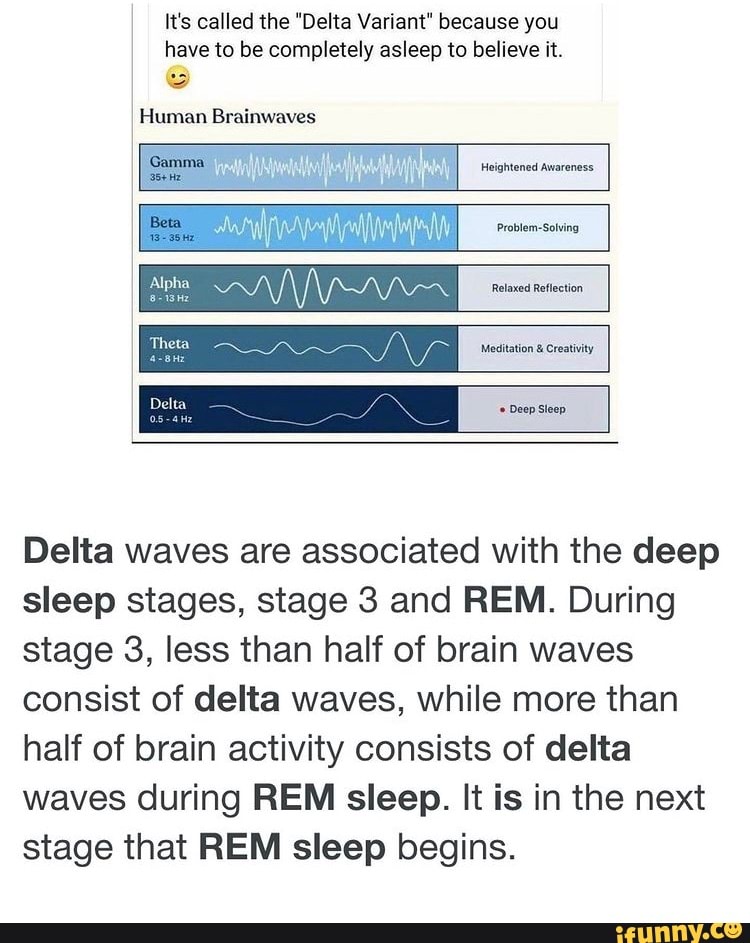 It's called the "Delta Variant" because you have to be completely ...