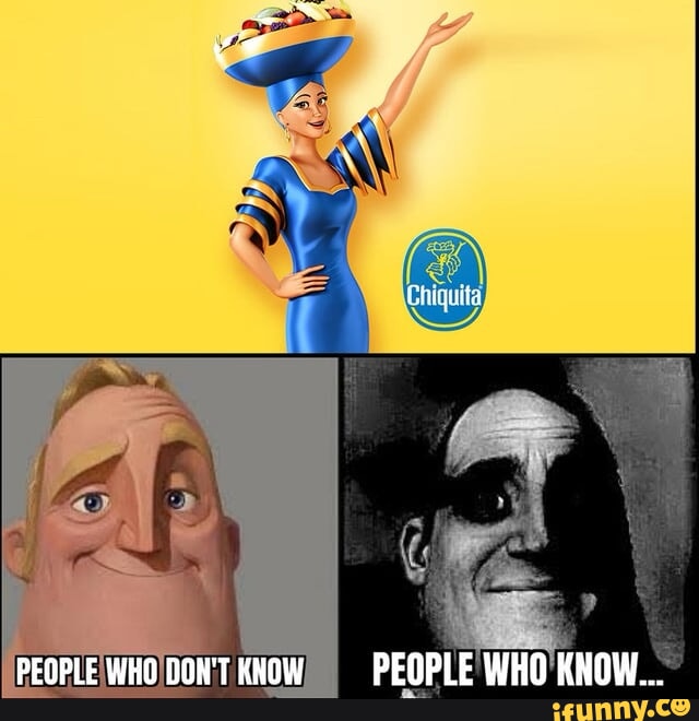 PEOPLE WHO DON'T KNOW PEOPLE WHO KNOW... - iFunny