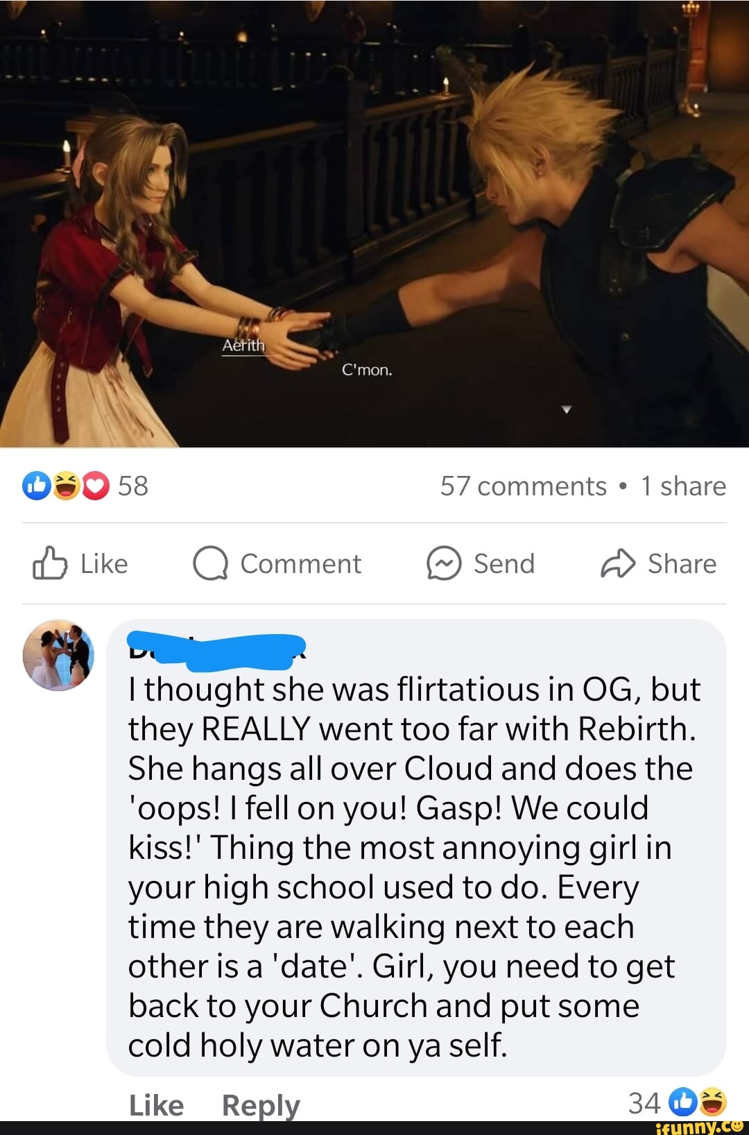 Aerith memes. Best Collection of funny Aerith pictures on iFunny