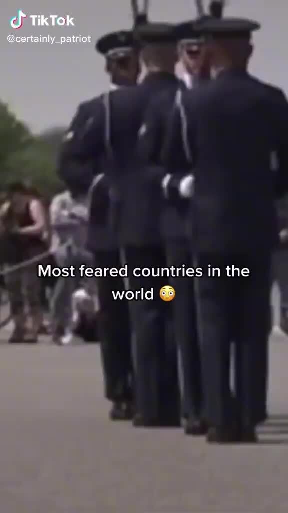 Gertainly _patrlot Most feared countries in the world - )