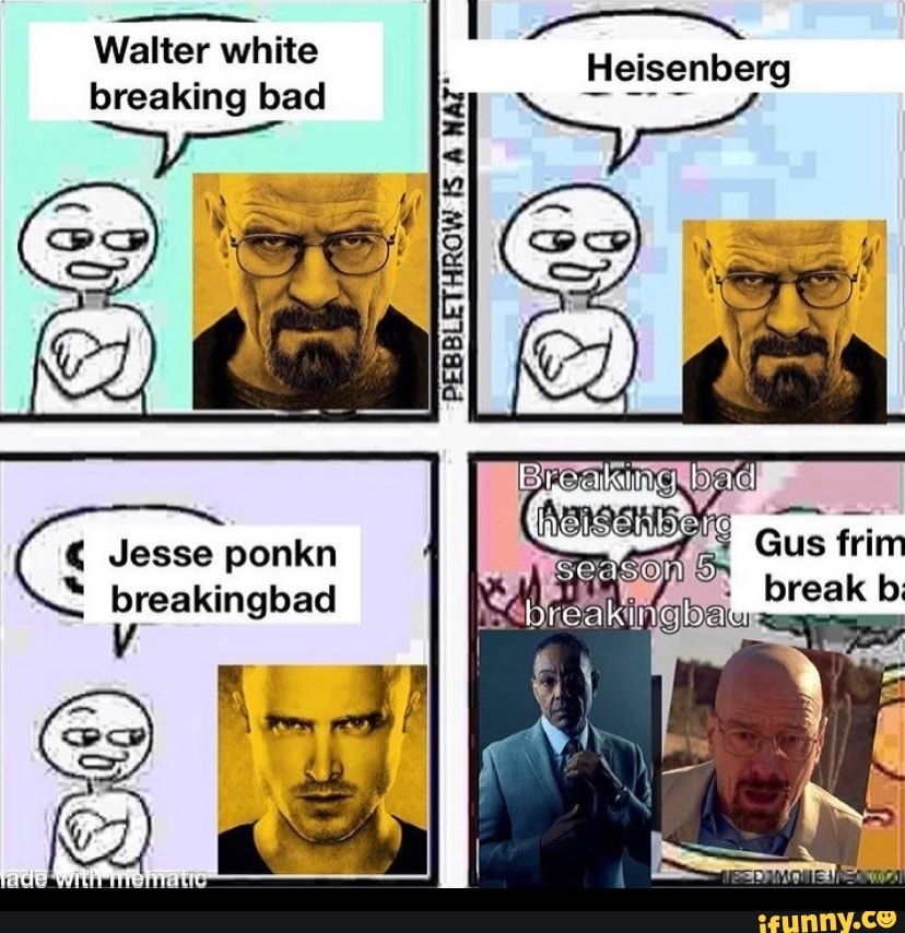 Walter White Cartoon Meme