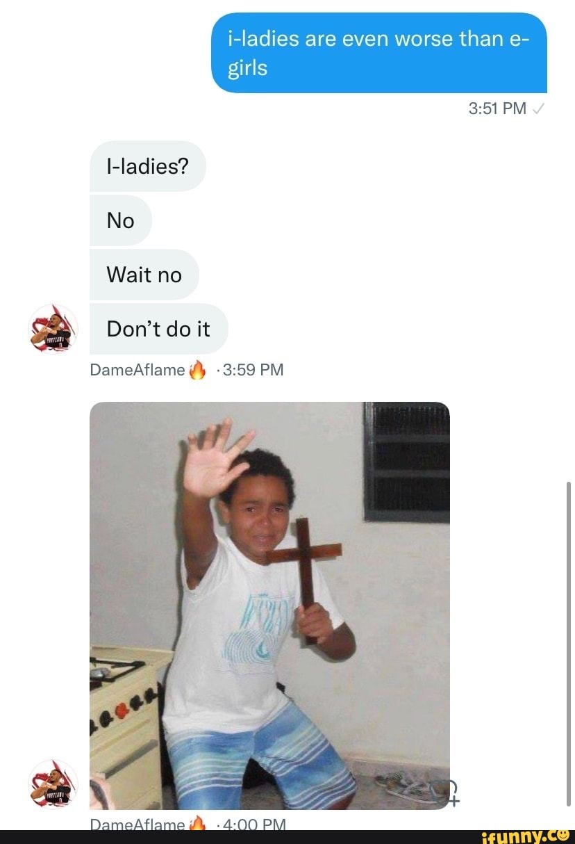 Kid Holding Cross Meme