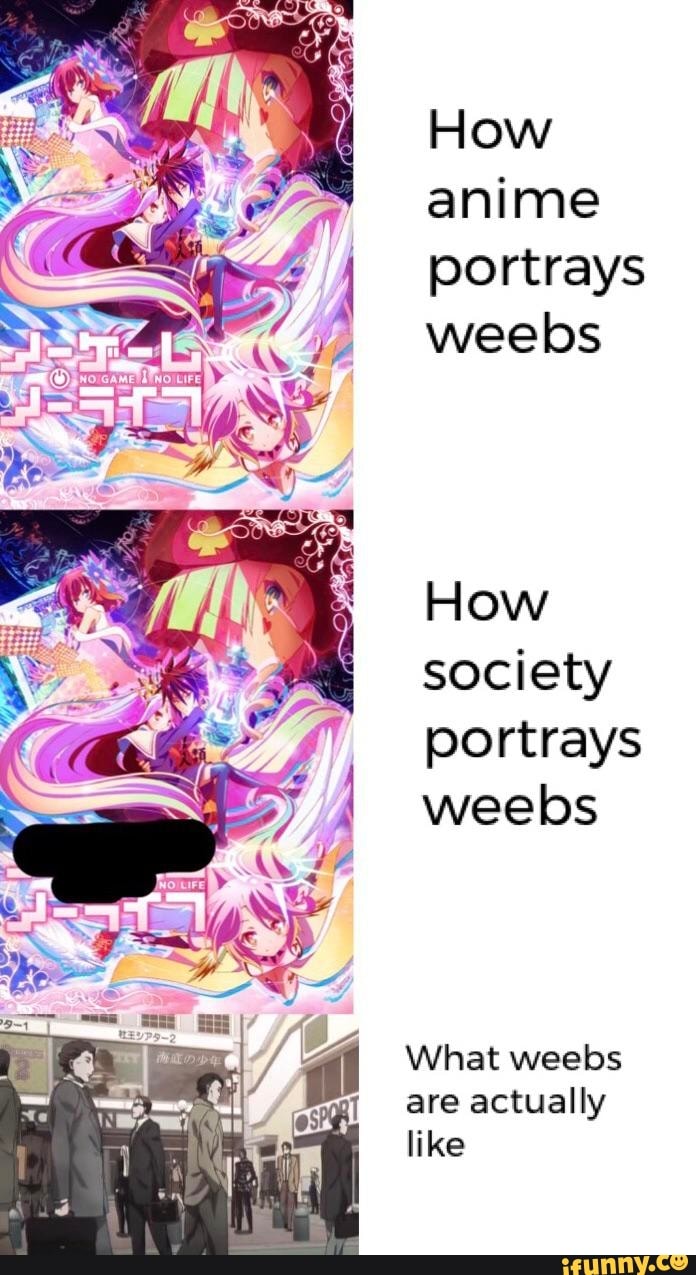 How ani me portrays weebs How society portrays weebs What weebs are ...