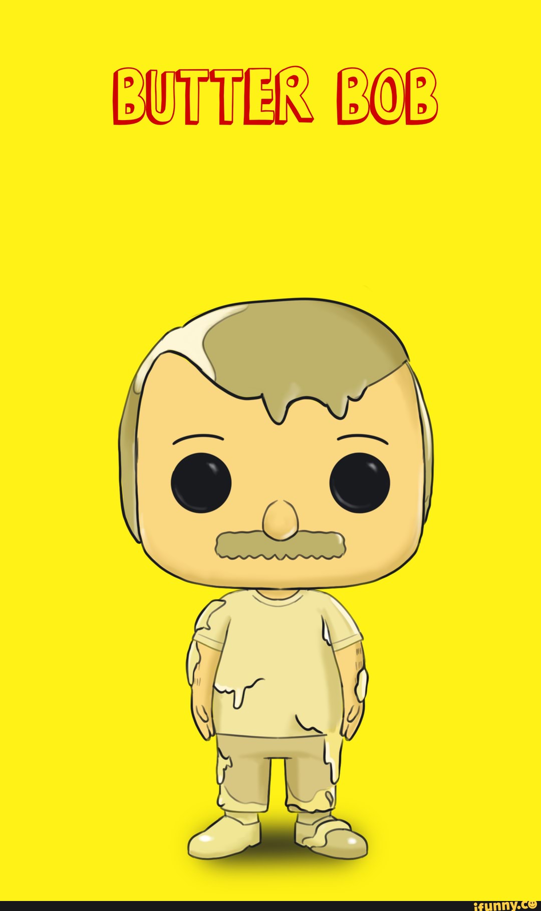 Butter Bob, after falling in the butter vat during Lobster Fest ...