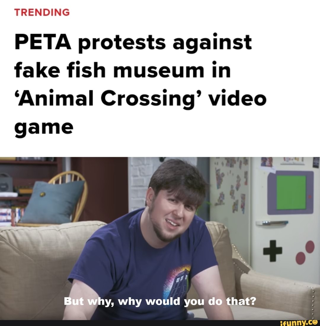 PETA protests against fake fish museum in 'Animal Crossing' video game ...