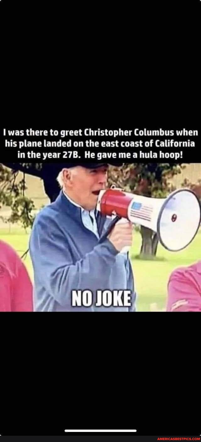 Was there to greet Christopher Columbus when his plane landed on the ...