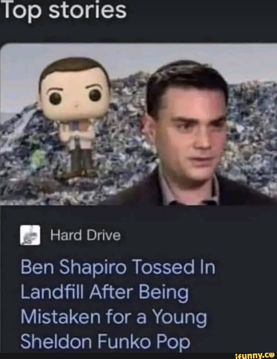 Top stories Hard Drive Ben Shapiro Tossed In Landfill After Being ...