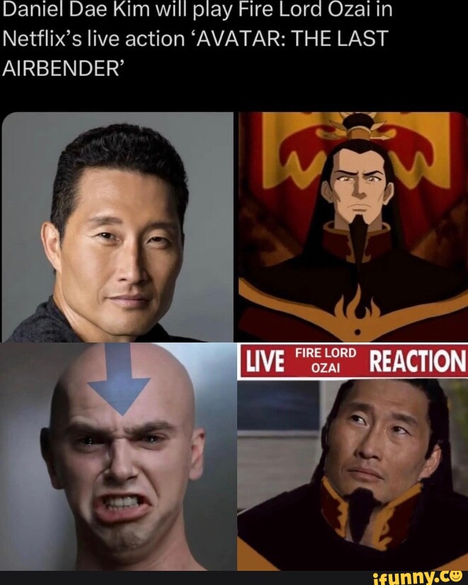 Daniel Dae Kim will play Fire Lora Ozai in Netflix's live action ...