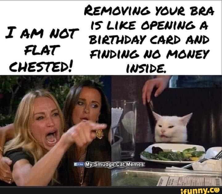 REMOVING YOUR BRA IS LIKE OPENING TAM NOT siptupay caed AND FLAT -s ...