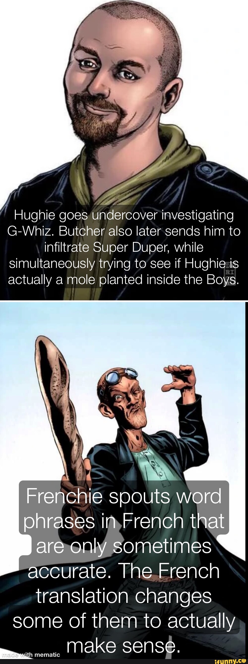 Hughie memes. Best Collection of funny Hughie pictures on iFunny