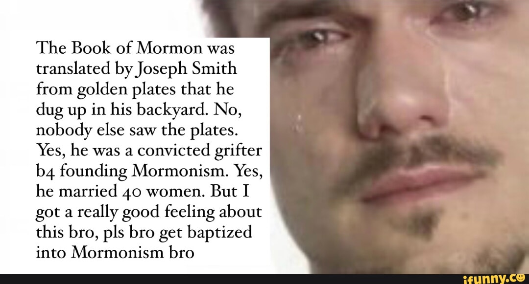 The Book of Mormon was translated by Joseph Smith from golden plates ...