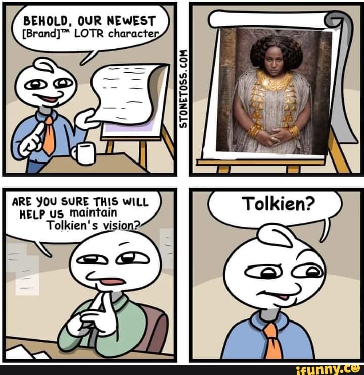 BEHOLD, OUR NEWEST LOTR character, (Brand: LOTR character, ARE YOU SURE ...