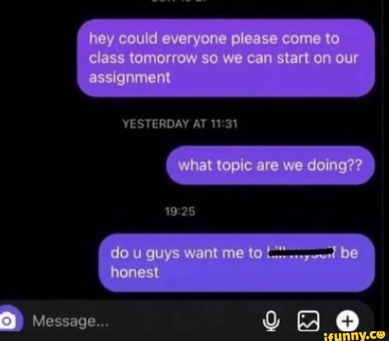 Hey coud everyone please come to class tomo row so we can start on our ...