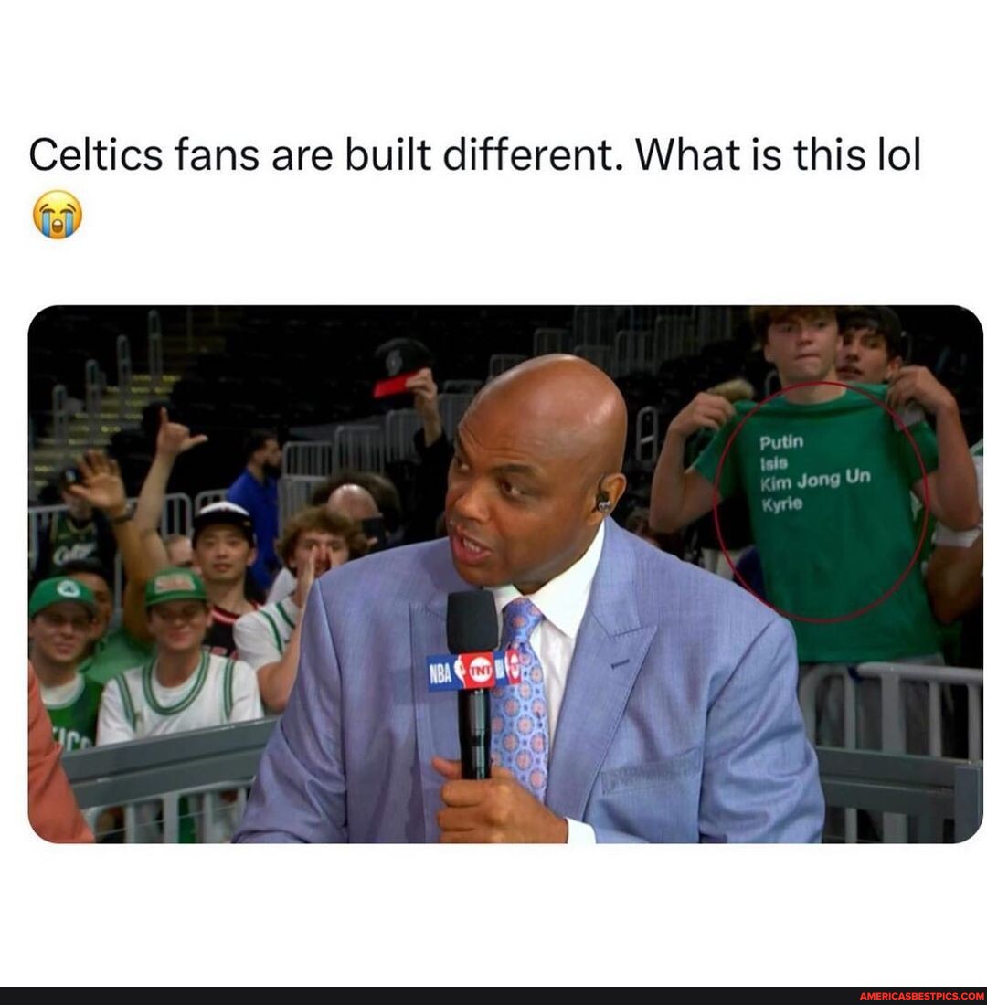😲 - Celtics fans are built different. What is this lol - America’s best ...