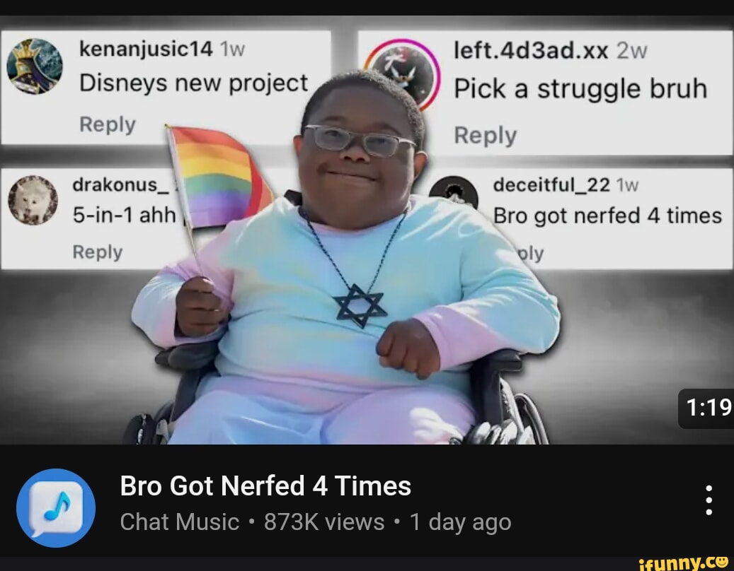 Disneys new project Pick a struggle bruh Reply left. deceitful_22 Bro ...